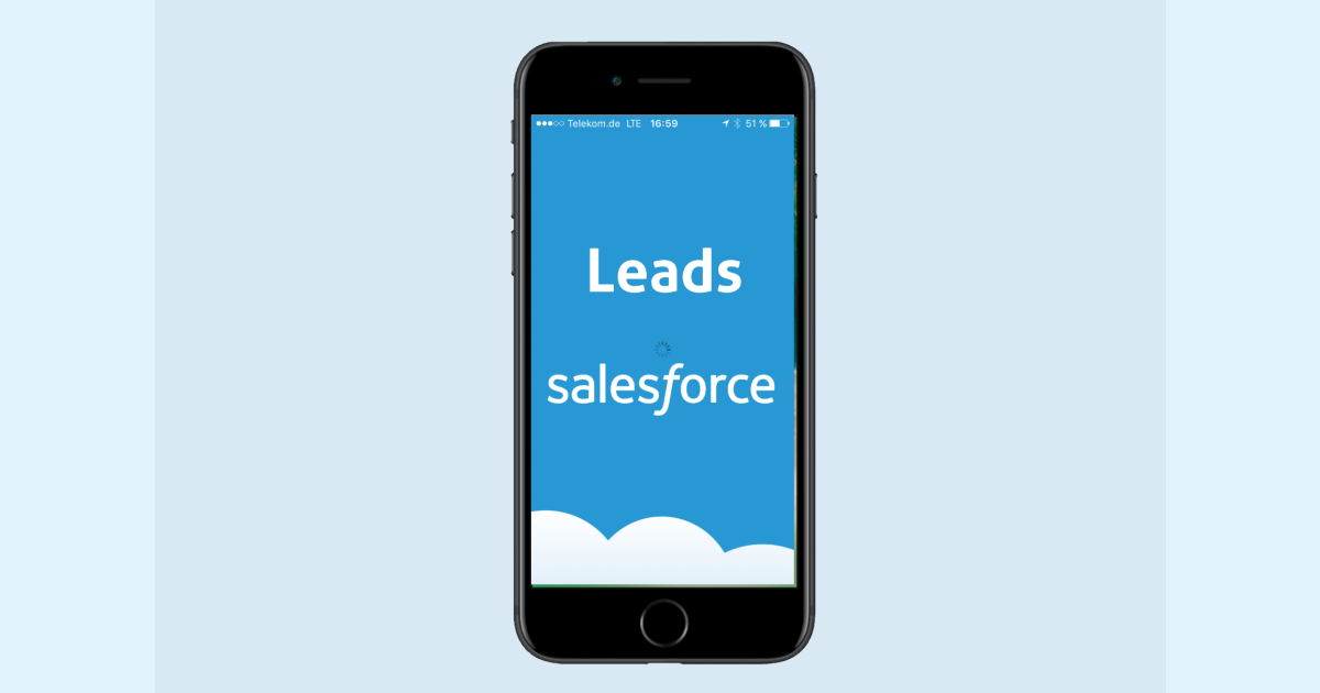 Salesforce Offline Lead Management App | auch ohne Internet!
